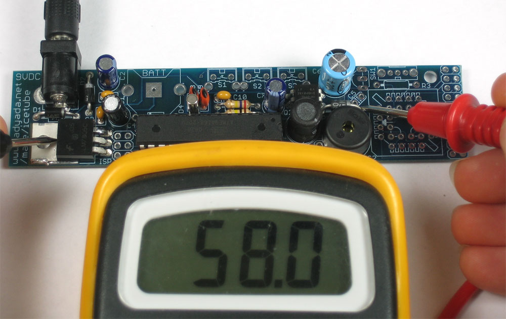 Ice Tube Clock - Boost Supply only 9V out - adafruit industries